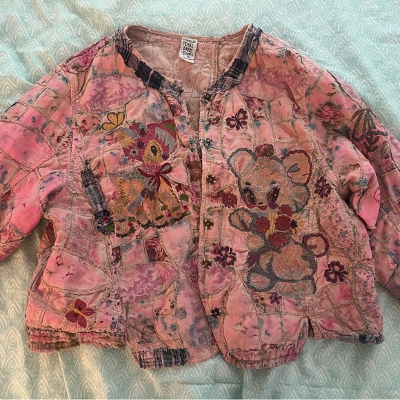 Magnolia Pearl | Jackets & Coats | Magnolia Pearl Pink Quilted Jacket ...